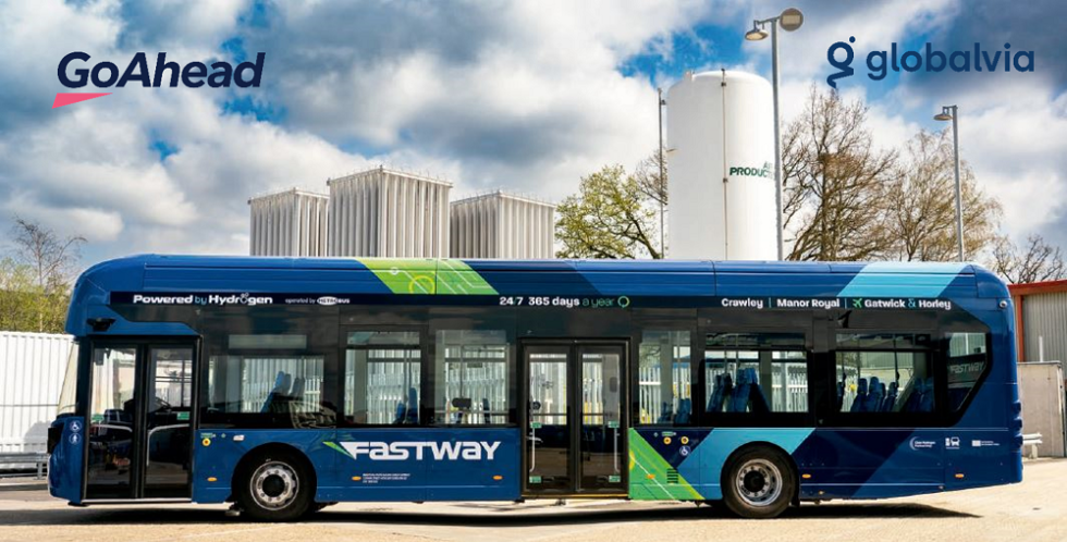 Go-Ahead launches its first fleet of hydrogen-powered buses - Globalvía